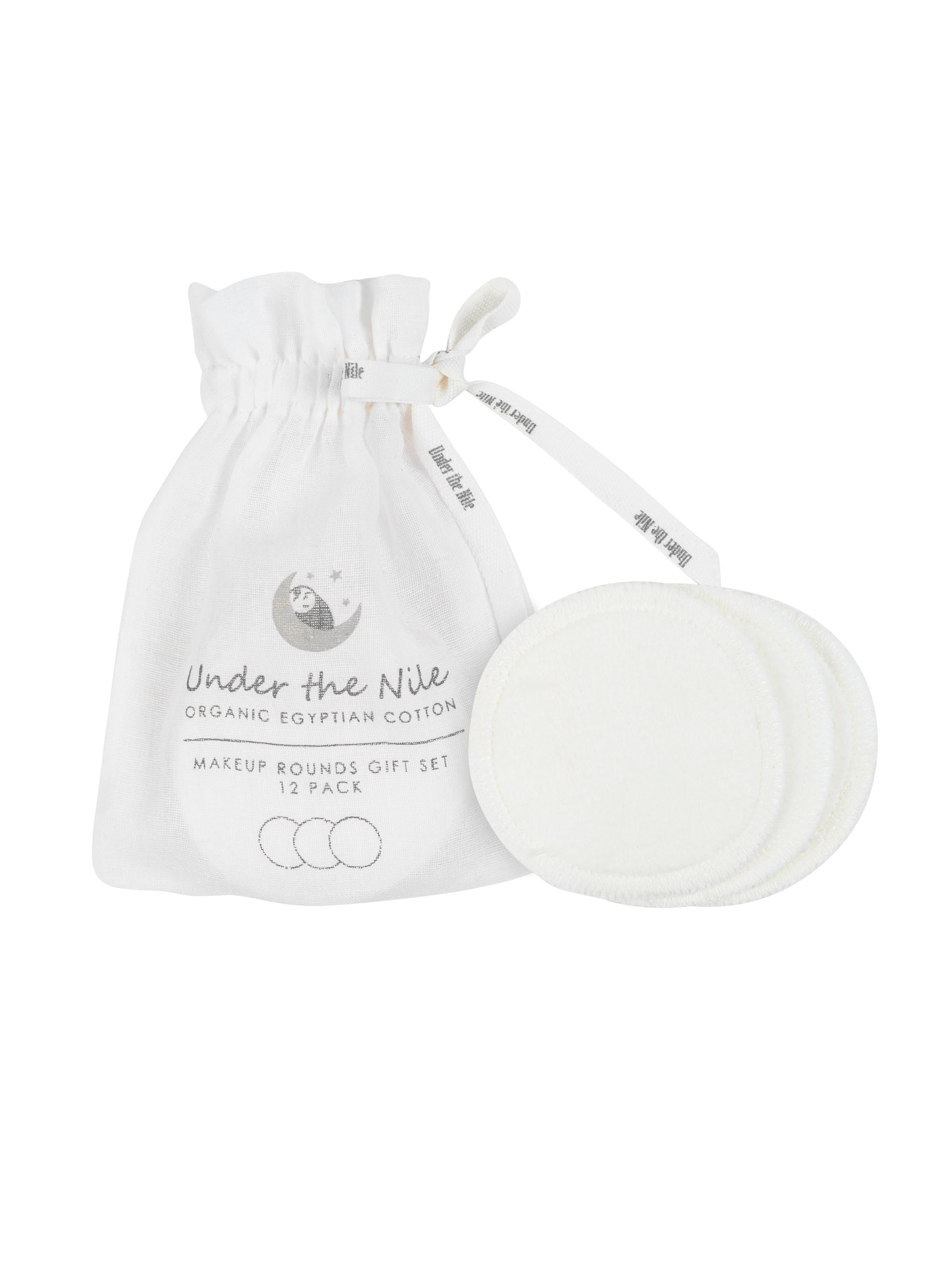 Make-Up Rounds - 12 Pack - Organic Cotton – Under the Nile