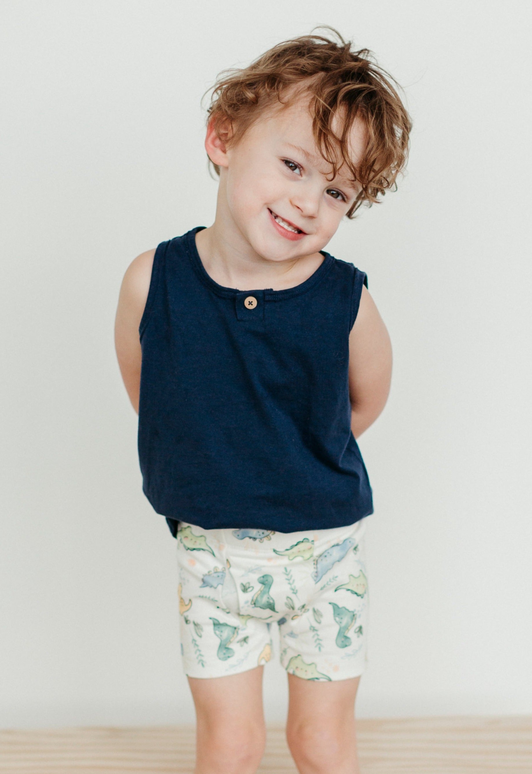 Organic Cotton Boys Boxer Briefs - Dinosaur Print – Under the Nile